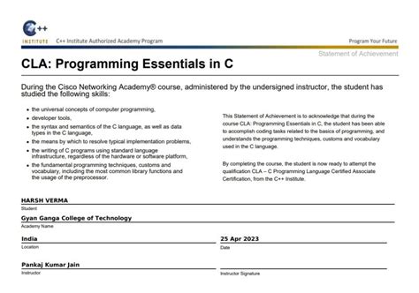 harsh verma on linkedin cisconetworkingacademy programming certificate
