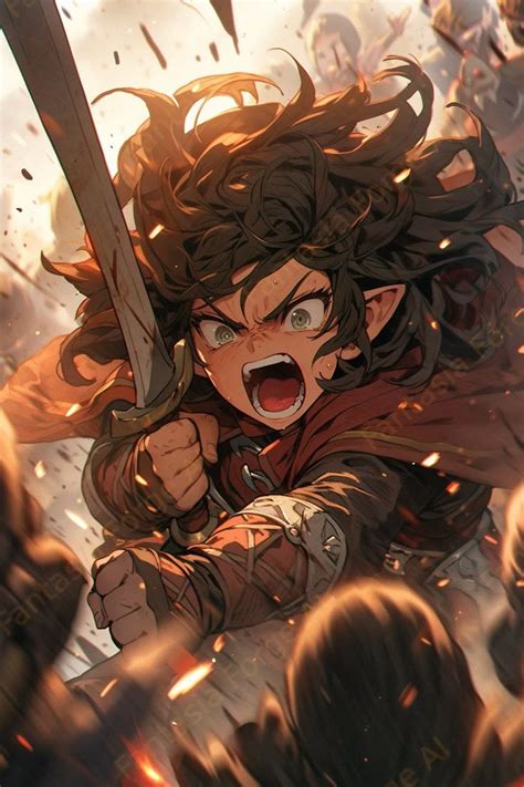 Female Halfling Fighter Halfling Paladin Art Halfling Ranger Dnd