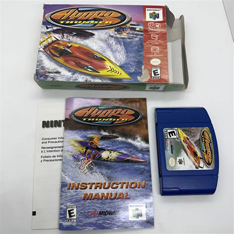Hydro Thunder Completo En Caja Nintendo 64 N64 Raro Guasón Games