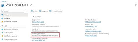 Drupal Azure Sync Setup Synchronization Between Drupal And Azure