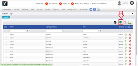 How To Export All City In Excel Format Through Sfaxpert Software