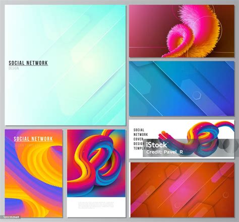 인기있는 형식으로 현대 소셜 네트워크 모형의 최소한의 추상 벡터 일러스트 레이아웃 미래 기술 디자인 유체 그라데이션 모양 조성다채로운 배경 소셜 네트워킹에 대한 스톡 벡터