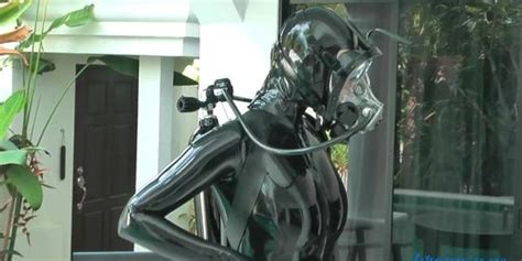 Yellow Latex Scuba Doll Tnaflix Com