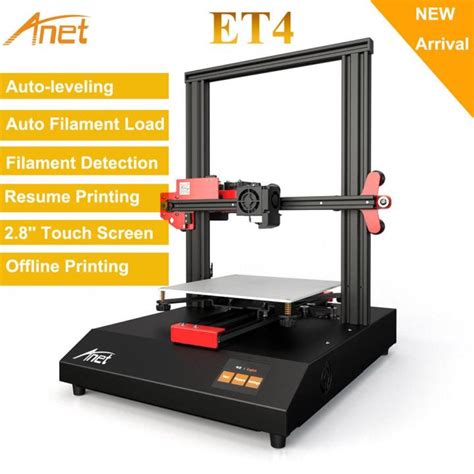 [au Eu Us Uk Plug]original Anet Et4 A8 Plus 3d Printer Reprap Prusa I3 High Precision Diy Fdm 3d