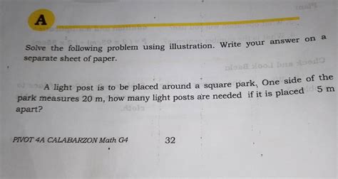 Solved A Solve The Following Problem Using Illustration Write Your