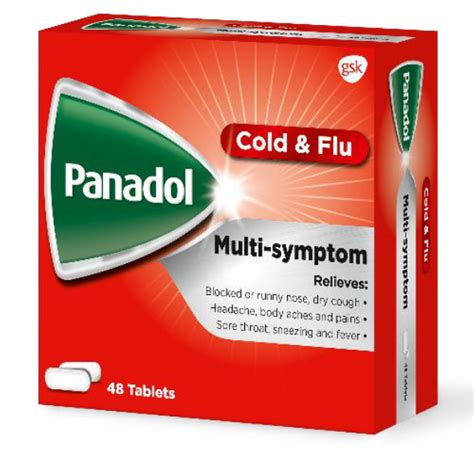 Panadol Cold Flu Multisymptom 48s Shine Distributors Ltd