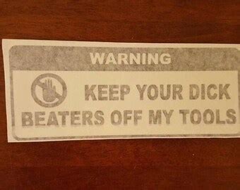 Toolbox Sticker Pack Tool Box Decal Set Funny Tools Guy Dad