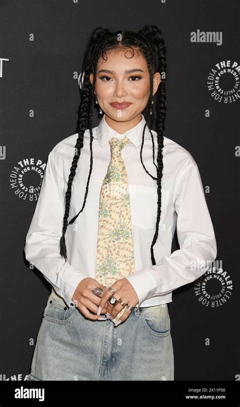 Hollywood California April 14 Kiawentiio Attends The Paleyfest La