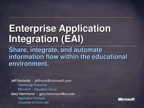 Ppt Enterprise Application Integration Eai Powerpoint Presentation Id9364105