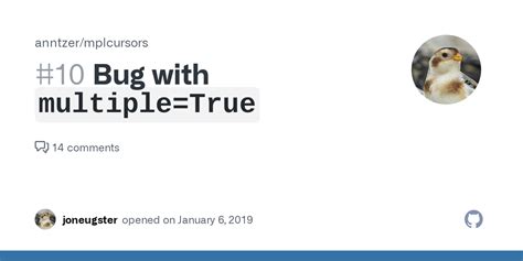 Bug With `multipletrue` · Issue 10 · Anntzermplcursors · Github