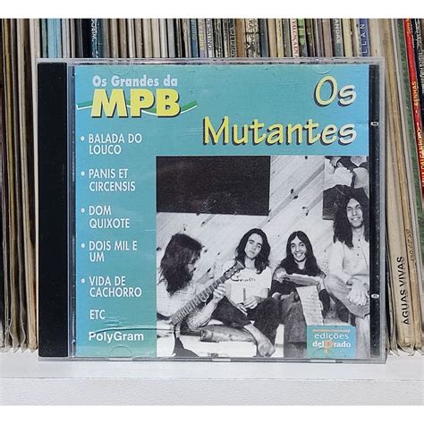 Cd Os Mutantes Os Grandes Da Mpb 1997 Original Shopee Brasil
