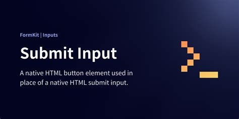 submit input ⚡️ formkit