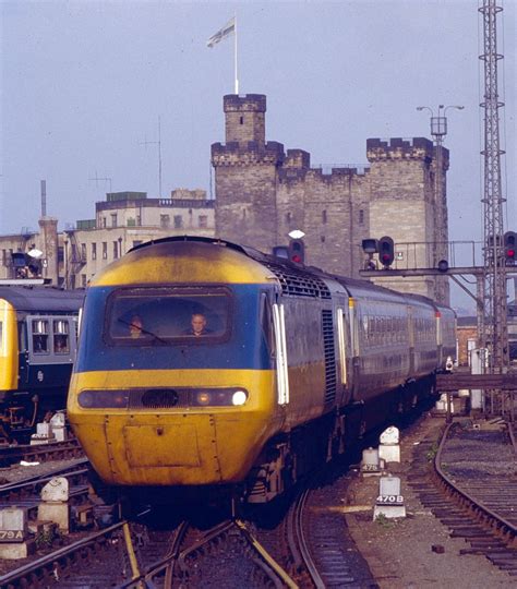 British Rail Class 254 Hst Set In Newcastle