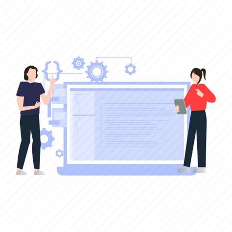 Software Programming Laptop Coding Business Icon Download On Iconfinder