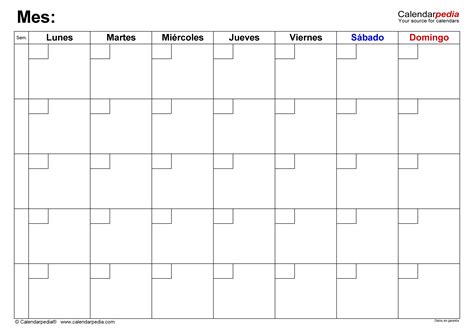 Hojas De Calendario 2025 Para Imprimir Gratis