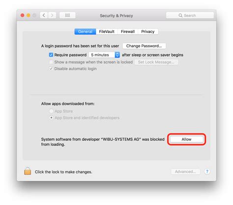 High Sierra What Security Preferences Are Blocking Mcafee Ask Different