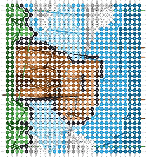 Alpha Pattern Braceletbook