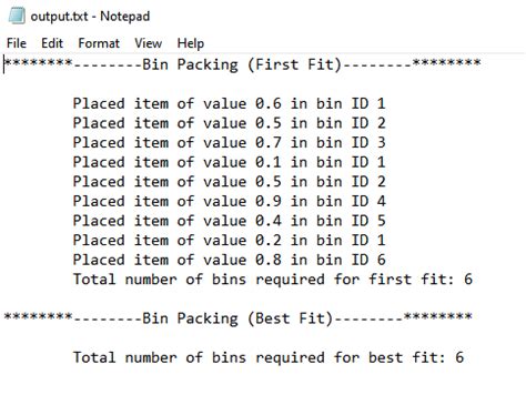 GitHub GizemTuran Bin Packing Problem With Segment Tree