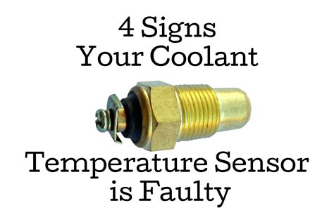 Signs Of A Faulty Coolant Temperature Sensor