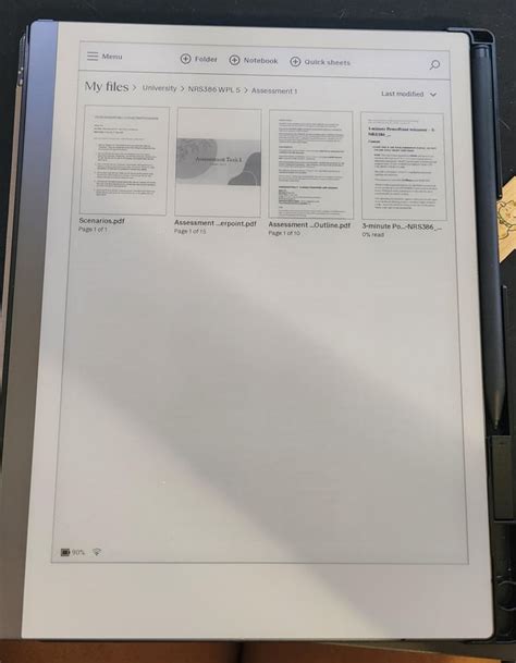 Just Converted A Whole Uni Module Into Pdfs To Be Read On My Rm2 Rremarkabletablet