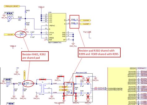 tida 01022 2 sets of input for the clkin1p n simulation hardware