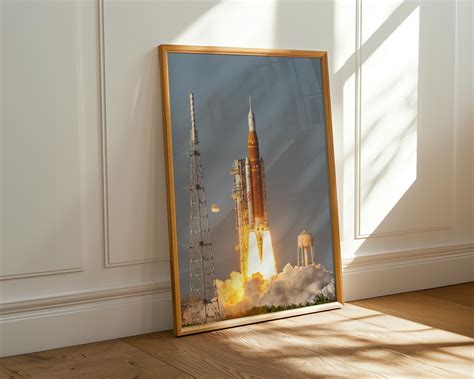 Sls Artemis Ii Print Artemis 2 Liftoff Nasa Rocket Launch Rocket