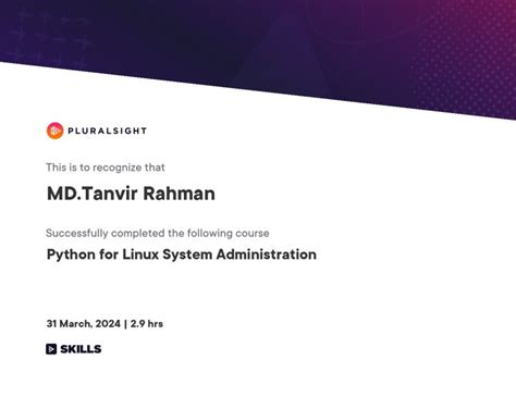 Tanvir Rahman On Linkedin Linux Python Systemadmin
