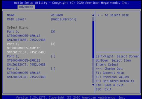 板载 RAID UEFI模式下配置步骤 浪潮信息