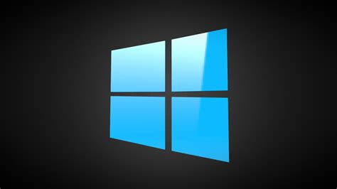 Windows 8 Logo Download Free 3d Model By Mysterypancake [dc9d4d5] Sketchfab