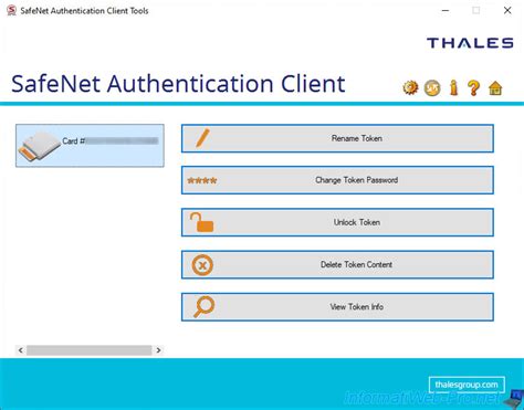 Installation And Overview Of The Safenet Authentication Client Sac