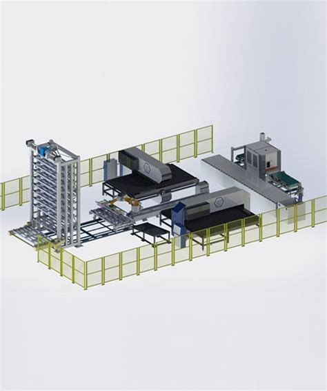 Automatic Loading And Unloading System For Cnc Punch Machine Shengchi