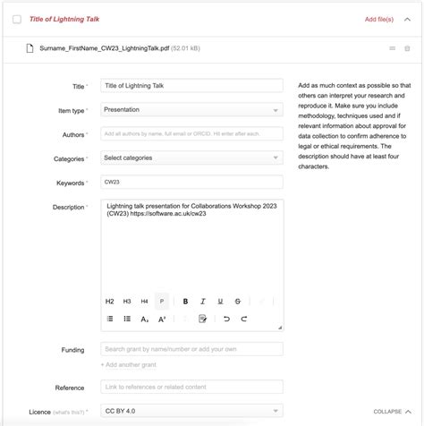 Cw23 Material Submission Software Sustainability Institute