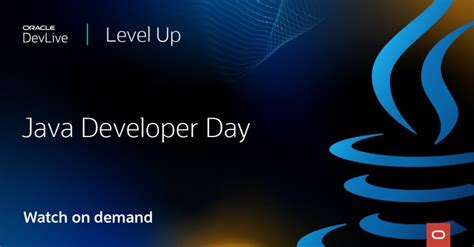 ric hall on linkedin oracle devlive level up java developer day
