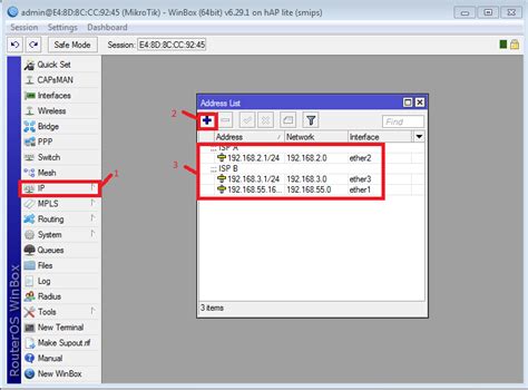KONFIGURASI AIJ Setting Load Balancing