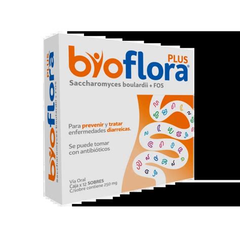 Bioflora Plus 250mg Cx12 Sobres