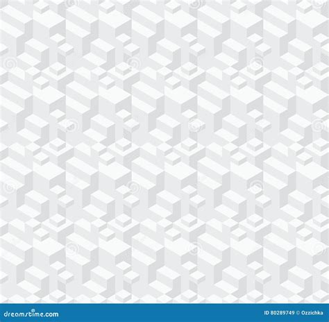 Abstract Geometric Background Repeating Texture With Light Monochrome Geometrical Ornament