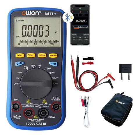 Owon B41t Bluetooth Digital Multimeter22000 Counts Auto Ranging