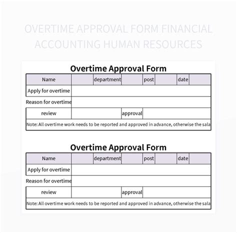 Free Approval Templates For Google Sheets And Microsoft Excel Slidesdocs
