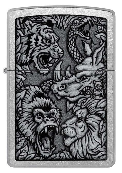 Jungle Design All Materials Zippo Indonesia