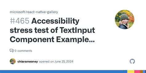 Textinput Component Example Page Should Run Fast Pass With No Errors