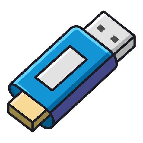 Usb Flash Drive Vector Design Portable Data Storage Illustration Premium Ai Generated Vector