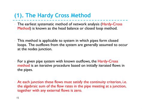 Pipe Network Analysis With Examples Pdf