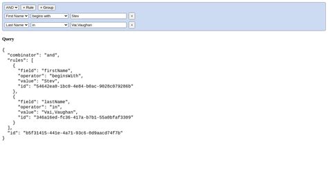React Querybuilder Examples Codesandbox