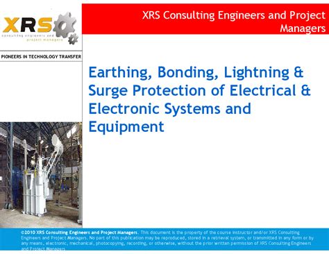 Complete Electrical Grounding And Lightning Protection Program