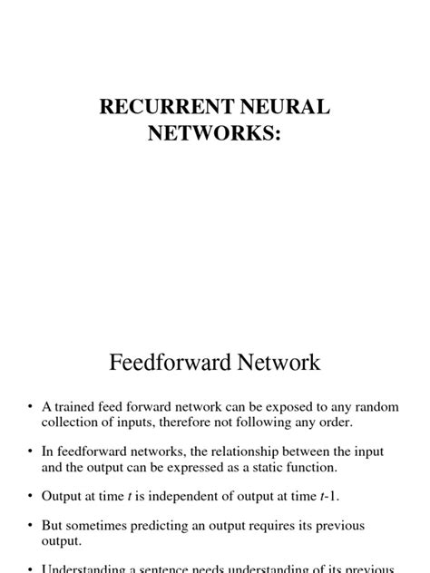Recurrent Neural Network Pdf Artificial Neural Network Algorithms