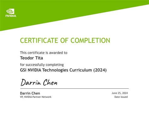 Deeplearning Ai Nvidia Certification Datascience Machinelearning Teodor Tița