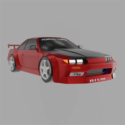 Nissan Silvia S13 Modification 3d Model By Madakar25