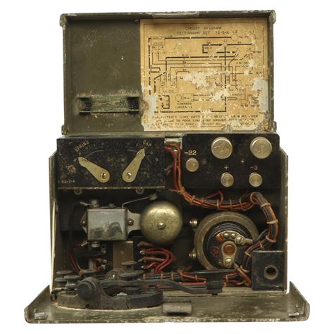 Original Wwii U S Army Signal Corps Telegraph Set Tg 5 A By The Allen