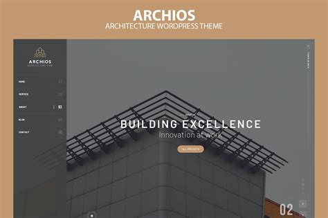 Archios V1 0 One Pager Architecture Wp Theme Nulled