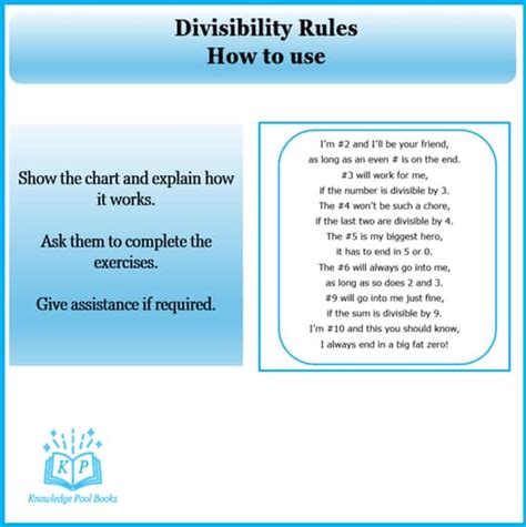 Divisibility Rules Factors Worksheets Word Problems With Answers